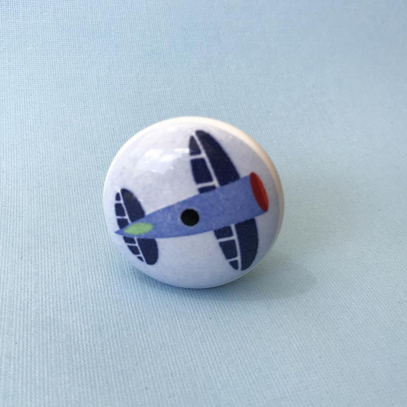Boys Airplane Drawer Pulls & Cabinet Knobs - Hooks & Knobs