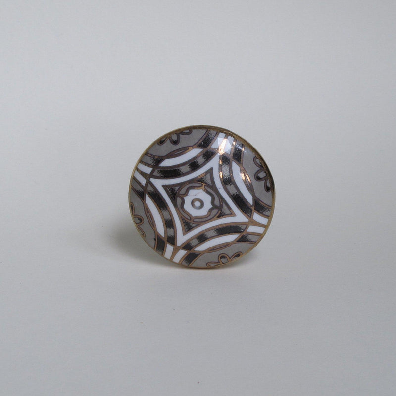 Art Deco Gold Drawer Pulls & Cabinet Knobs - Hooks & Knobs