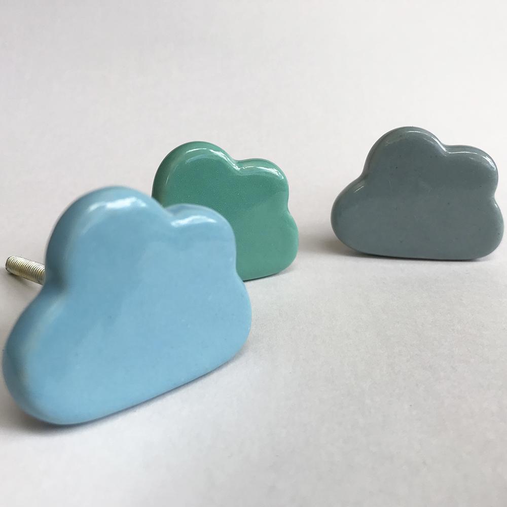 Kids Cloud Drawer Pulls & Cabinet Knobs - Hooks & Knobs