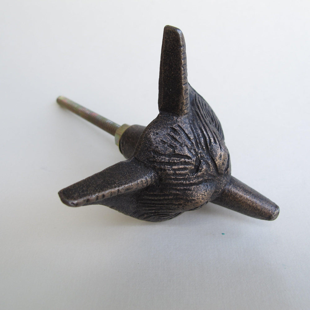 Metal Fox Drawer Pulls & Cabinet Knobs - Hooks & Knobs