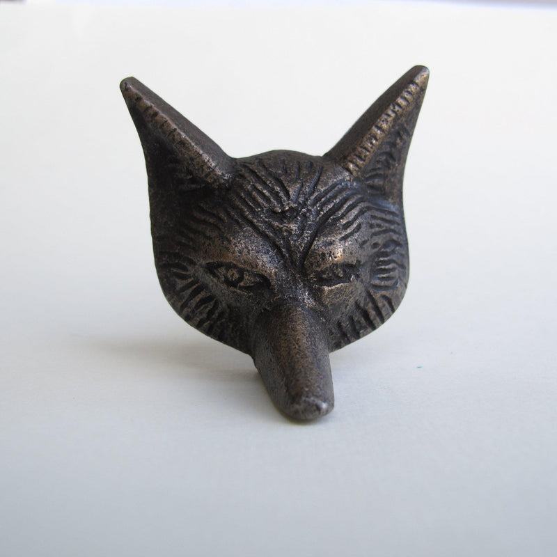Metal Fox Drawer Pulls & Cabinet Knobs - Hooks & Knobs