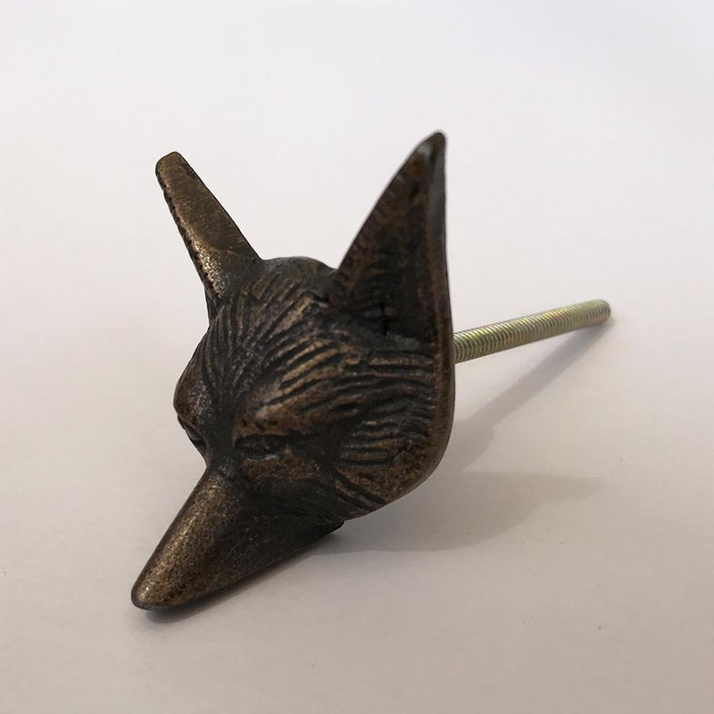 Metal Fox Drawer Pulls & Cabinet Knobs - Hooks & Knobs
