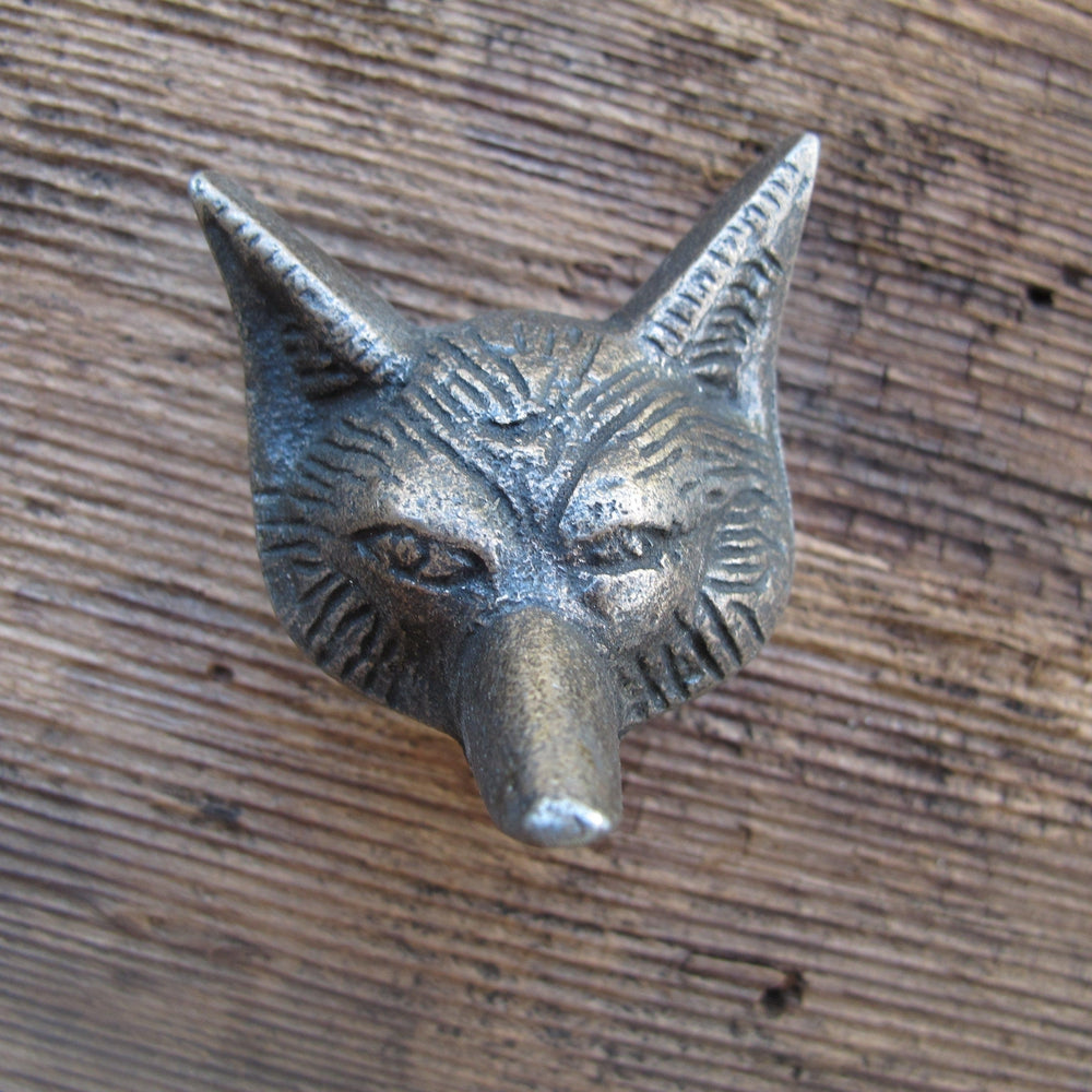Metal Fox Drawer Pulls & Cabinet Knobs - Hooks & Knobs