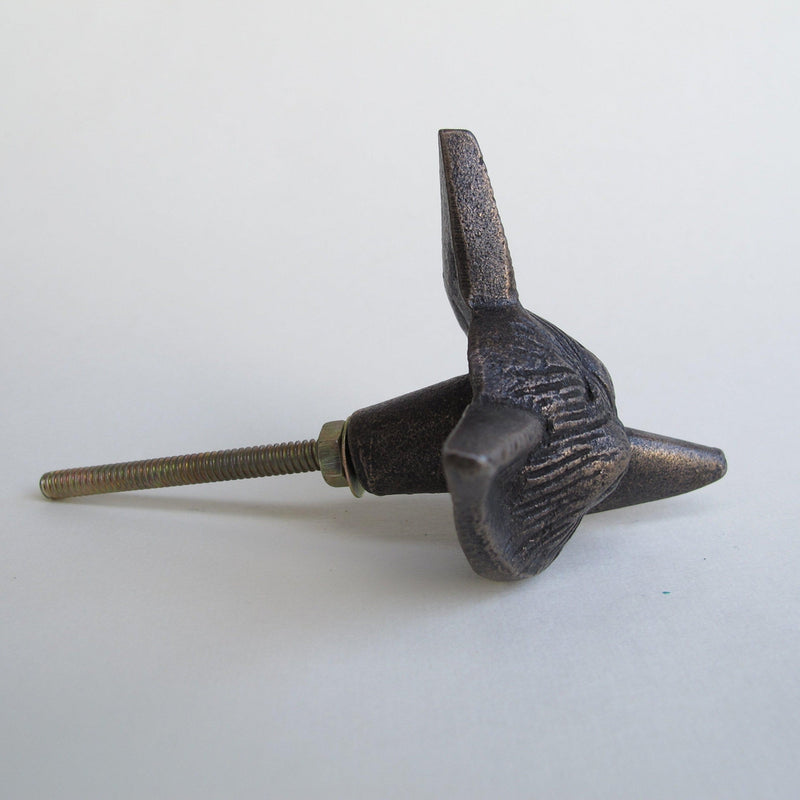 Metal Fox Drawer Pulls & Cabinet Knobs - Hooks & Knobs