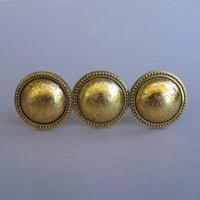 Gold Circle Pull - Hooks & Knobs