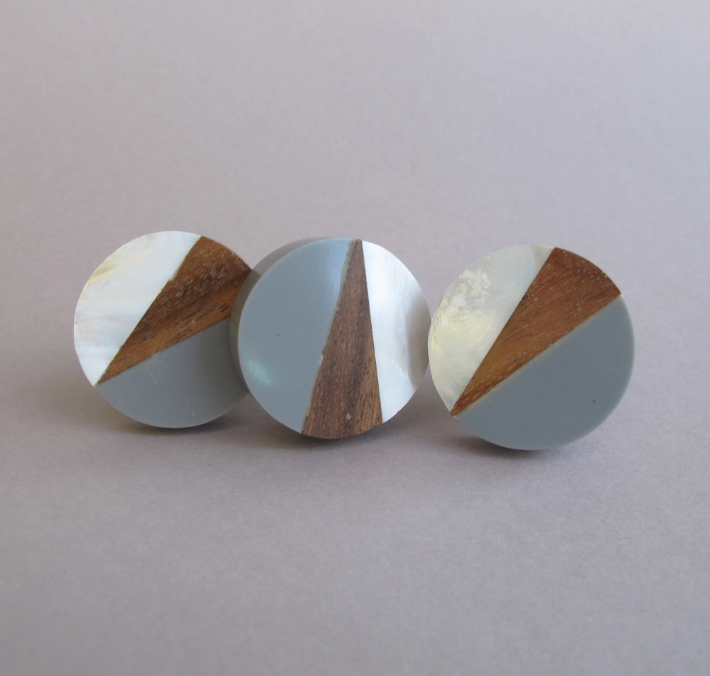 Sea Glass Turquoise Drawer Pulls & Cabinet Knobs - Hooks & Knobs