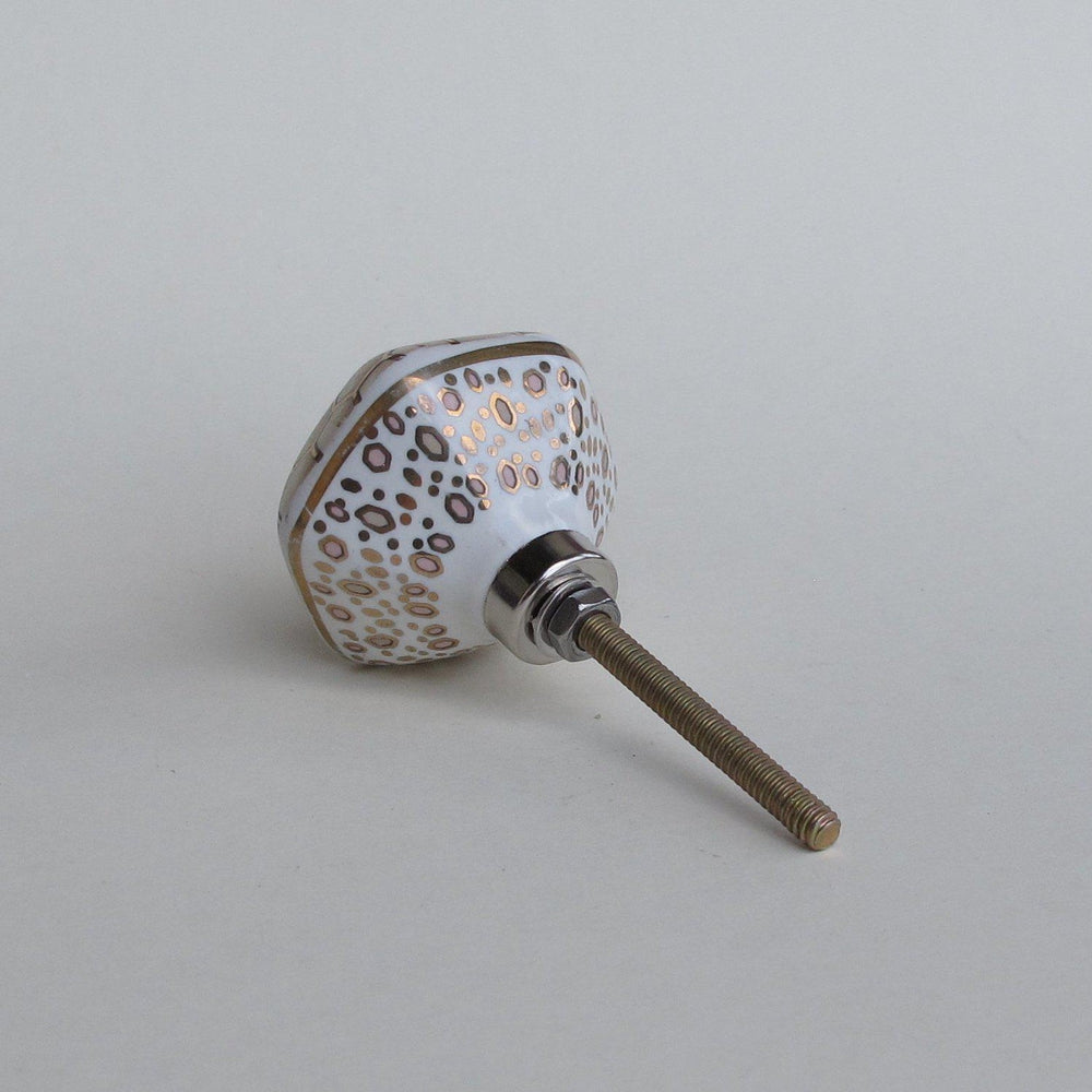 Mother of Pearl Tortoise Shell Knob - Cabinet Pull - Hooks & Knobs