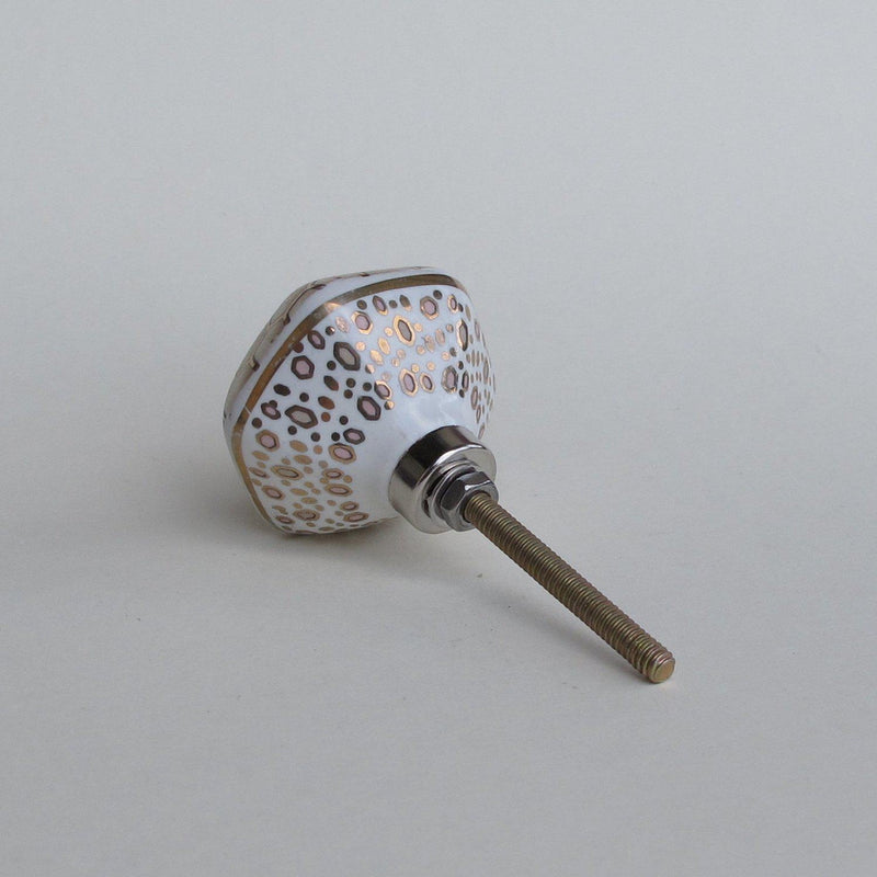 Mother of Pearl Tortoise Shell Knob - Cabinet Pull - Hooks & Knobs